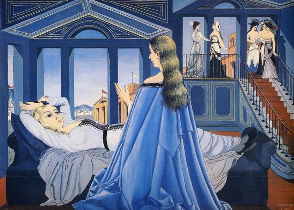 Paul Delvaux, L'Annonciation