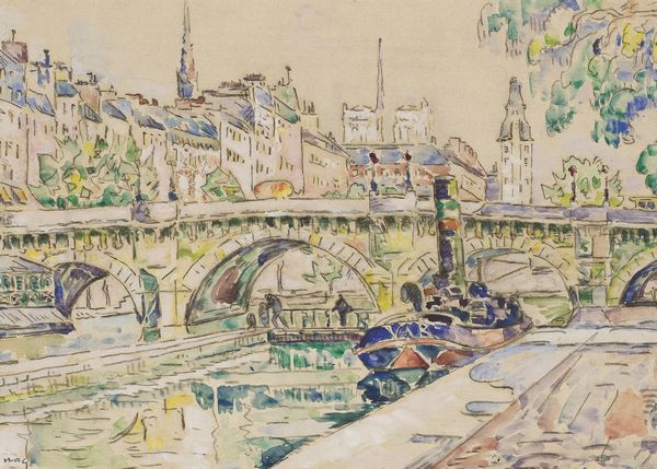 Paul Victor Jules Signac, The Pont Neuf, Paris