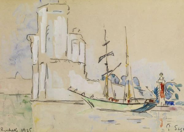 Paul Victor Jules Signac, La Rochelle, 1926