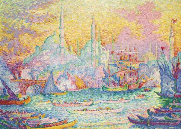 Paul Victor Jules Signac, The Golden Horn, Constantinople, 1907