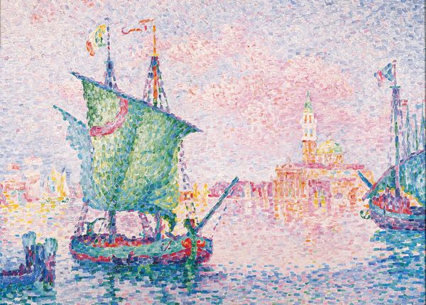 Paul Victor Jules Signac, Venice, The Pink Cloud, 1909