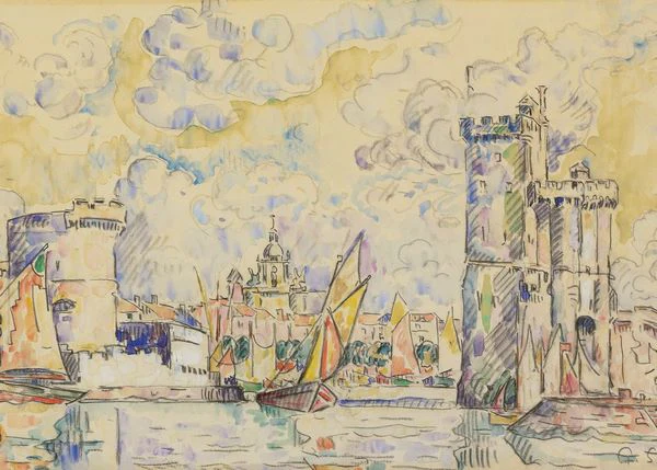 Paul Victor Jules Signac, The Port Of La Roshelle