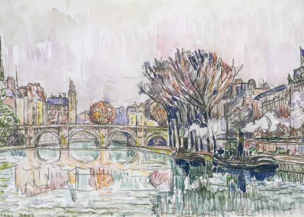 Paul Victor Jules Signac, The Pont Neuf, Paris, 1928