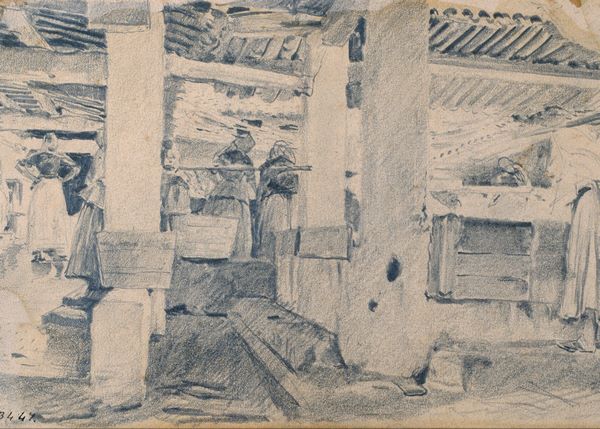 Rusinol Prats, Santiago, Interior Laundry