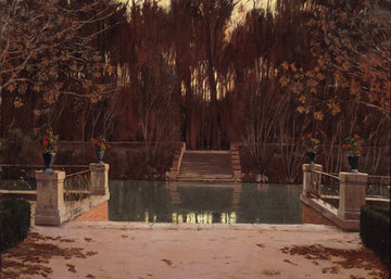 Rusinol Prats, Santiago, The staircase leading to the water