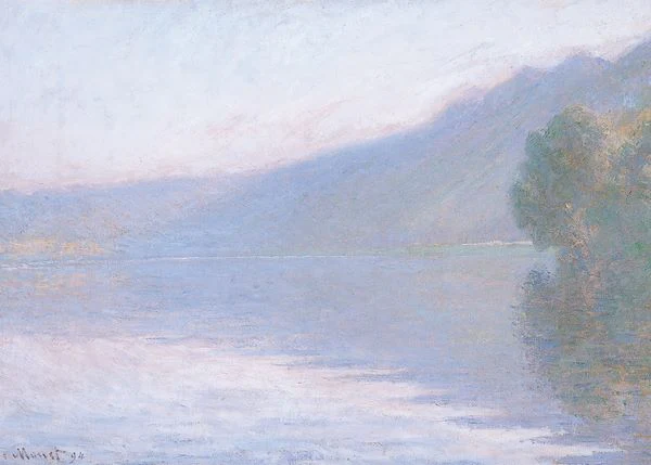 Claude Monet, The Seine At Port Villez, 1894 painting