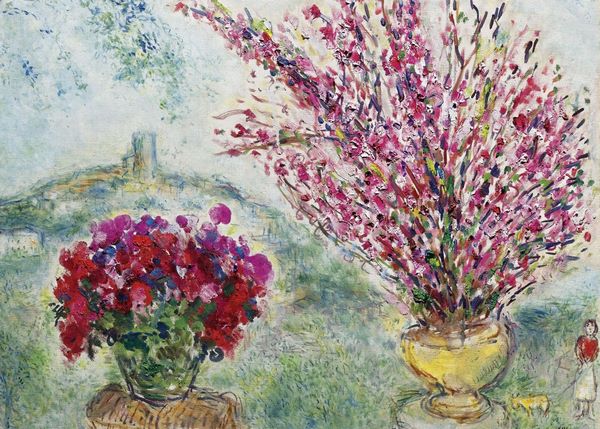 Chagall Marc, Bouquets Printaniers