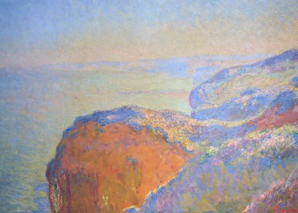 Claude Monet, Cliff Near Dieppe In The Morning, 1897