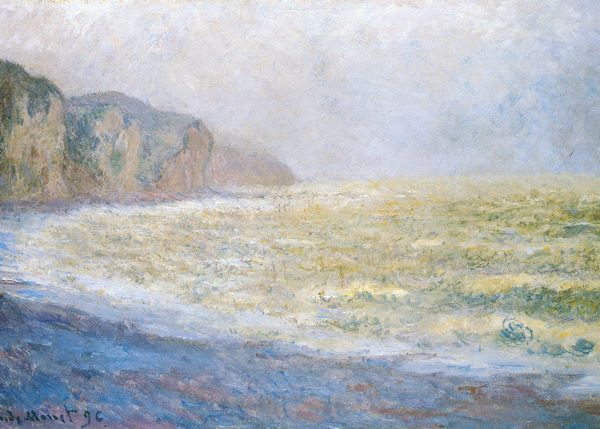 Claude Monet, Cliff At Pourville, 1896