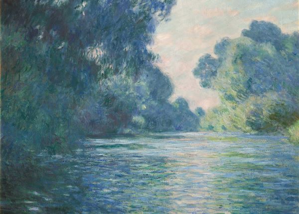 Claude Monet, Morning On The Seine At Giverny, 1897