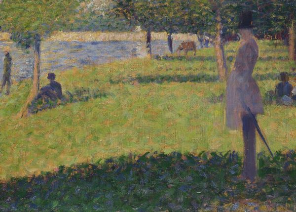 Georges Seurat, Study for 'La Grande Jatte' art