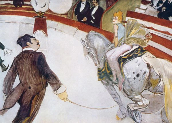 Henri De Toulouse Lautrec, At The Cirque Fernando, The Ringmaster