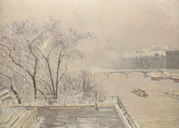 Camille Pissarro, The Louvre under Snow