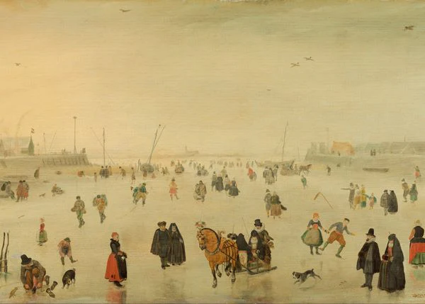 Hendrick Avercamp, Scene on the Ice