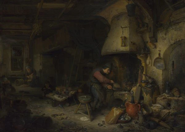 Adriaen van Ostade, An Alchemist