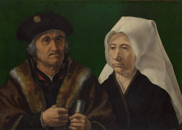 Jan Gossaert, An Elderly Couple