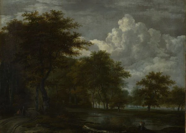 Jacob van Ruisdael, The Skirts of a Forest