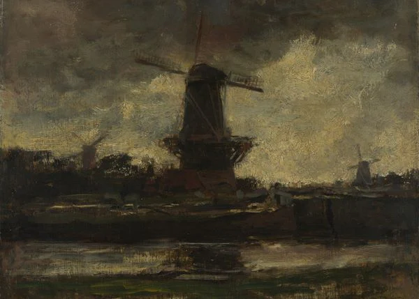 Jacob Maris, Three Windmills