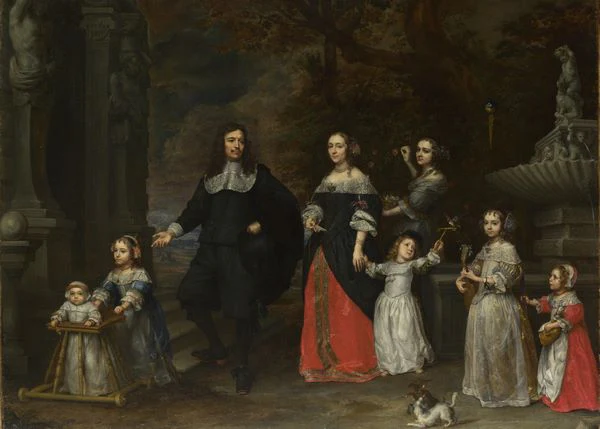 Gonzales Coques, A Family Group