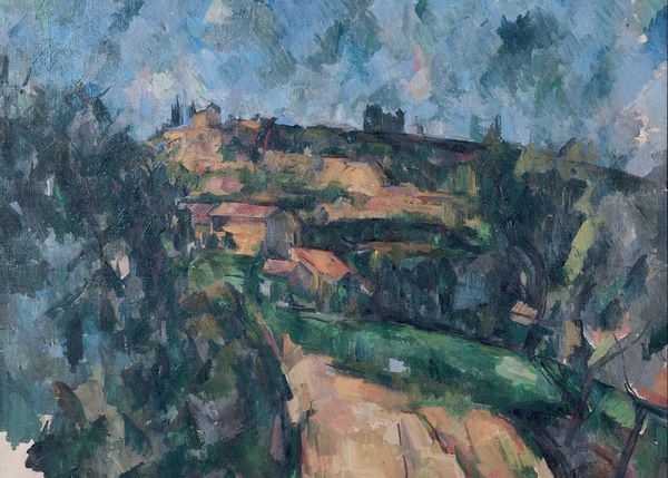 Paul Cezanne, Bend of the Road at the Top of the Lauves Hill