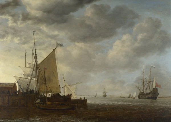 Simon de Vlieger, A View of an Estuary