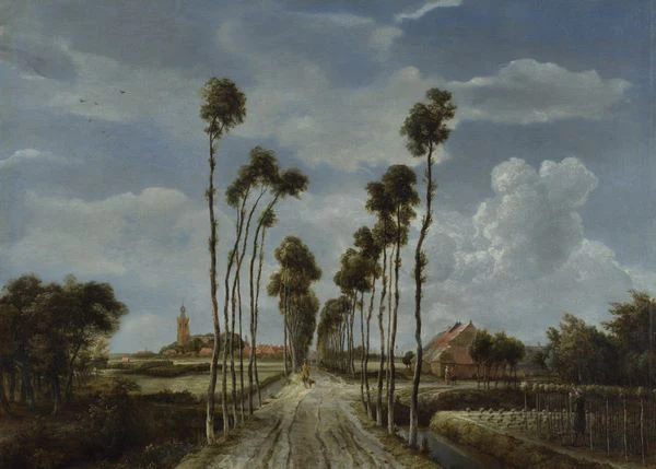 Meindert Hobbema, The Avenue at Middelharnis