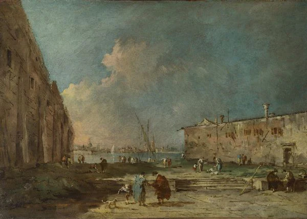 Francesco Guardi, A View near Venice