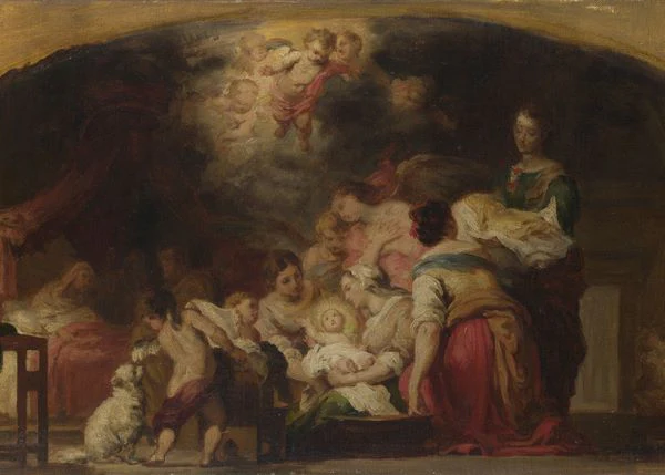 Bartolome Esteban Murillo, The Birth of the Virgin