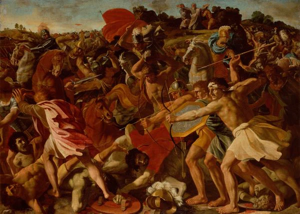 Poussin, Nicolas, The Victory of Joshua over the Amalekites