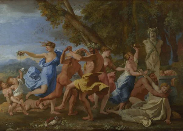 Nicolas Poussin, A Bacchanalian Revel before a Term