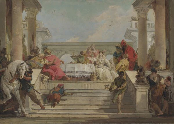 Tiepolo, Giovanni Battista, The Banquet of Cleopatra