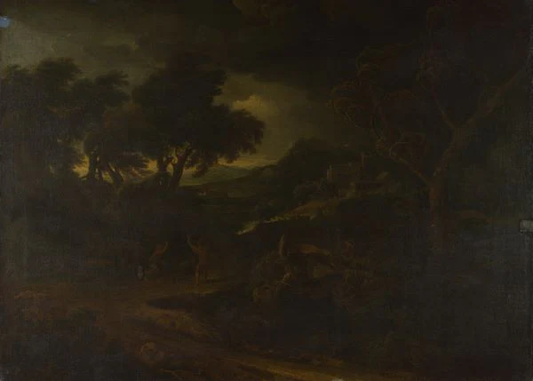 Gaspard Dughet, Landscape with a Storm