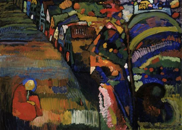 Kandinsky, Wassily, Painting with Houses, 1909