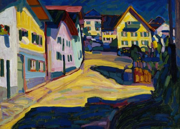 Kandinsky, Wassily, Murnau Burggrabenstrasse 1908