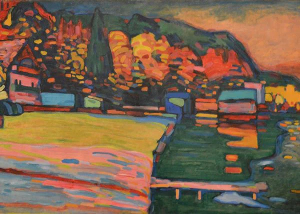 Kandinsky, Wassily, Starnberger See, Lake Starnberg