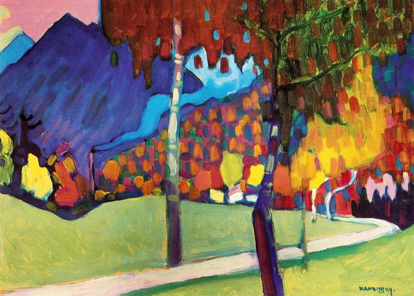 Wassily Kandinsky, Autumn Study near Oberau 1908