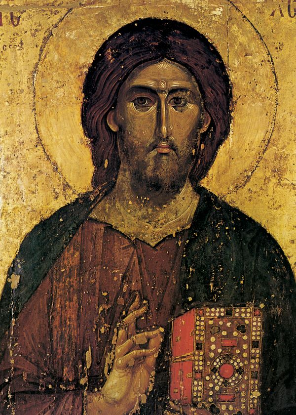 Isus Hrist ikona iz Hilandara