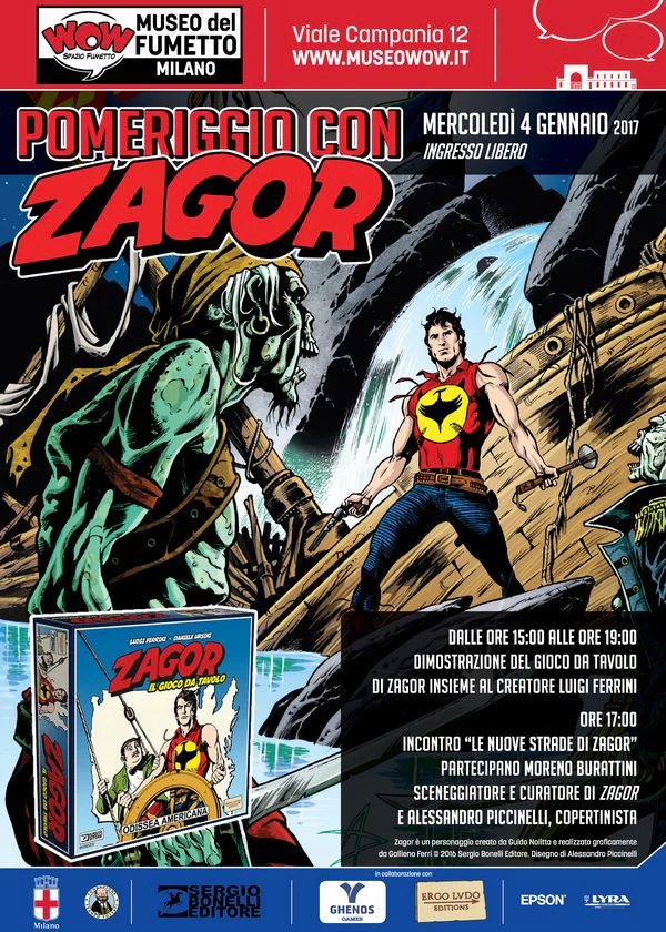 Zagor i naslovna strana