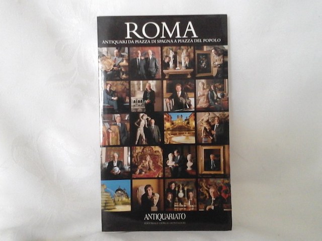 Roma antiquari piazza Rim pijaca antikviteta katalog