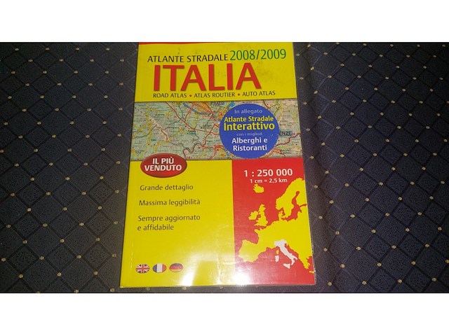 Italia/Italija/Auto- atlas