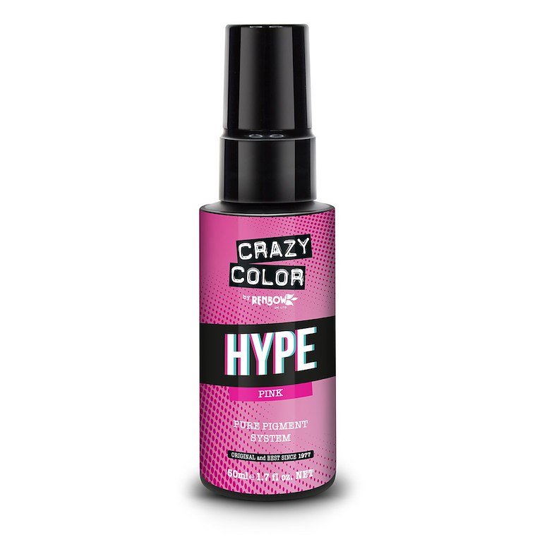 Pigment za kosu CRAZY COLOR Hype 50ml – CRAZY-pink