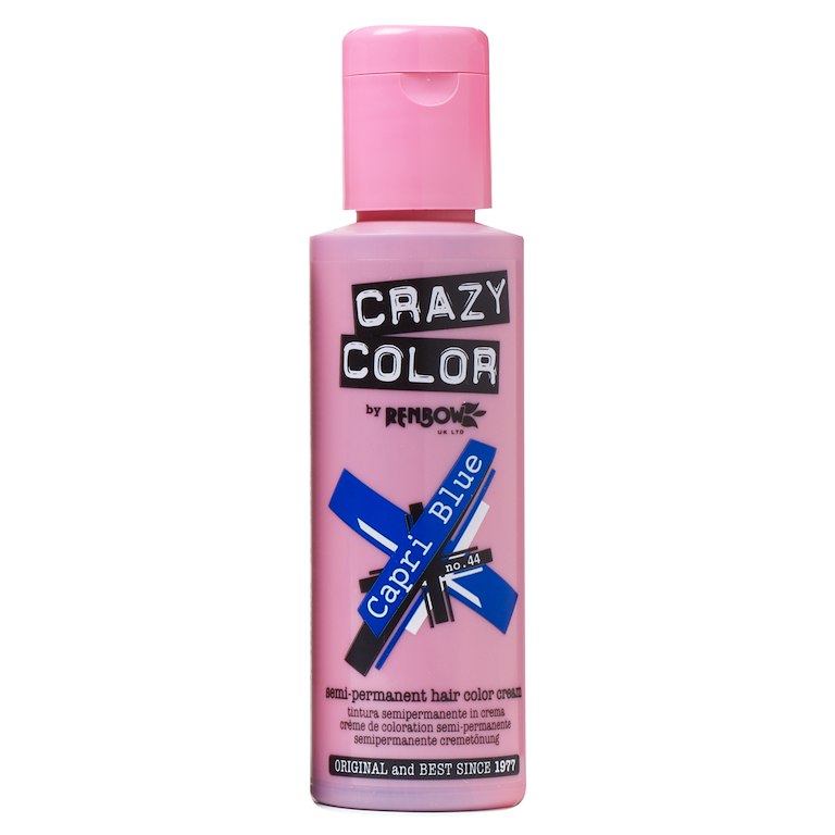 Polutrajna farba CRAZY COLOR 100ml Capri Blue