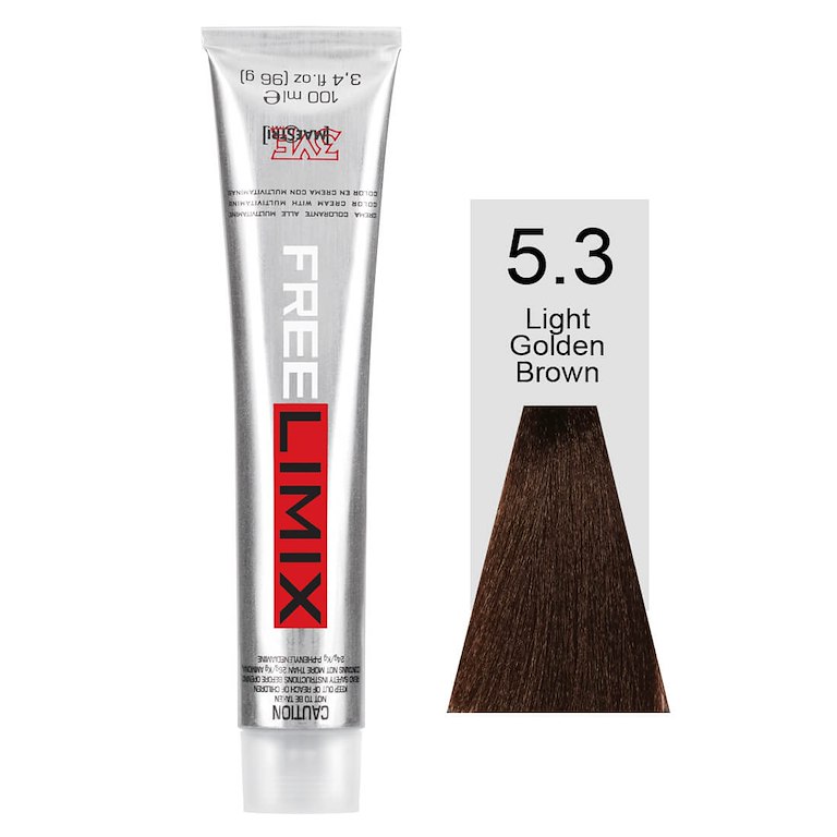 Farba za kosu FREE LIMIX 100 ml – Br. 6.03 (prirodna mat tamno plava)