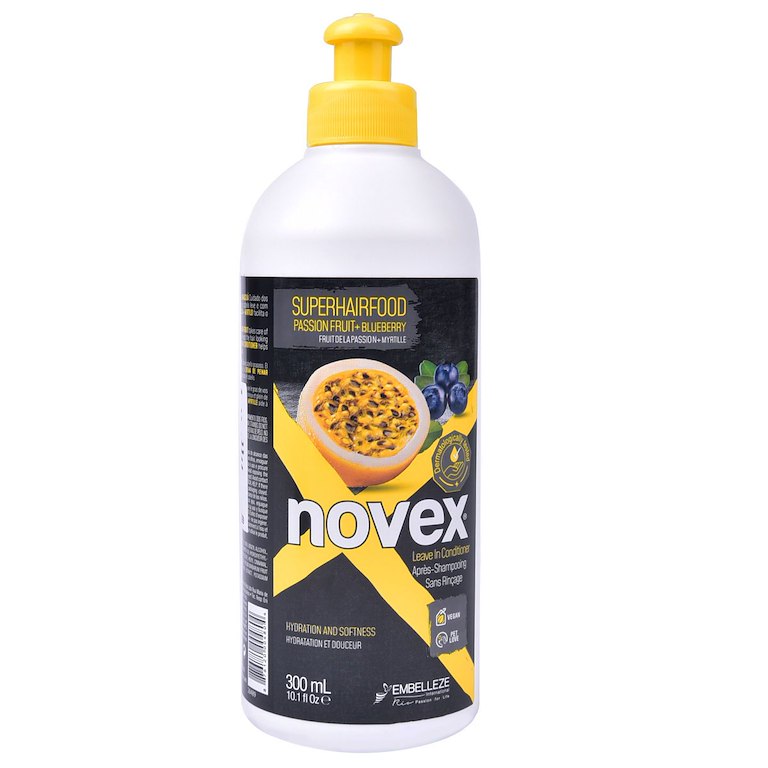 Balzam bez ispiranja za hidrataciju masne kose NOVEX Passion Fruit & Blueberry 300ml