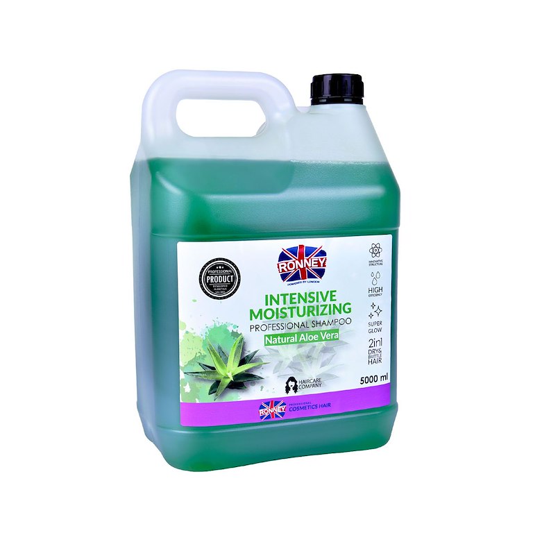 Šampon za intenzivnu hidrataciju kose RONNEY Aloe Vera 5l
