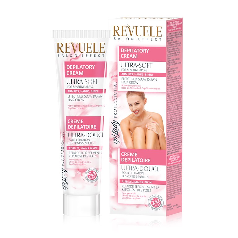 Krema za depilaciju ULTRA SOFT za osetljive delove REVUELE 125ml