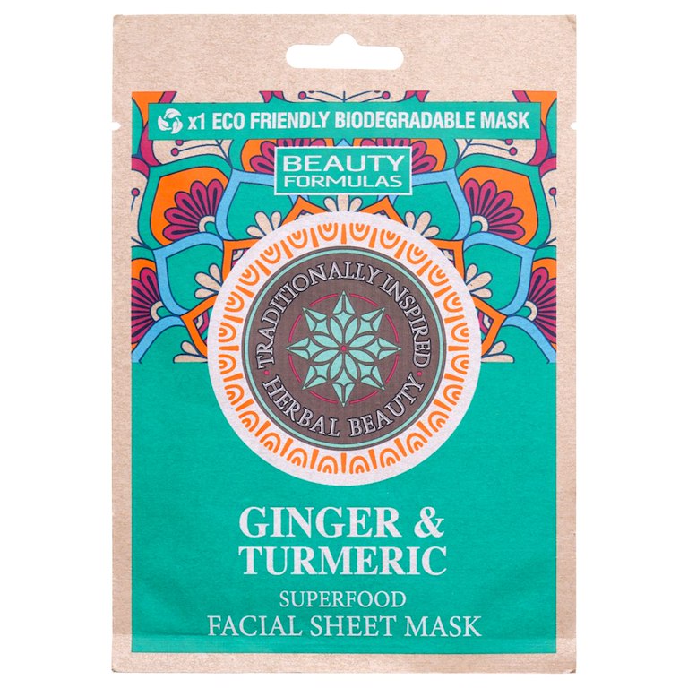 Korejska sheet maska za blistavost kože lica QURET Beauty Recipe Paradajz 25g
