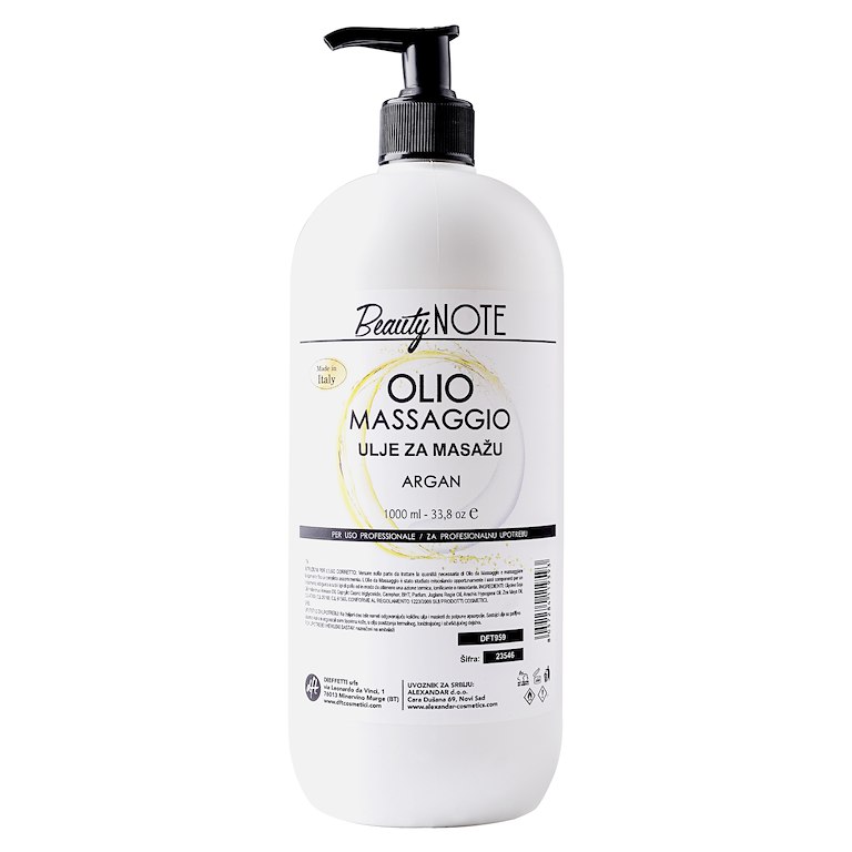 Ulje za masažu 1000ml ARGAN