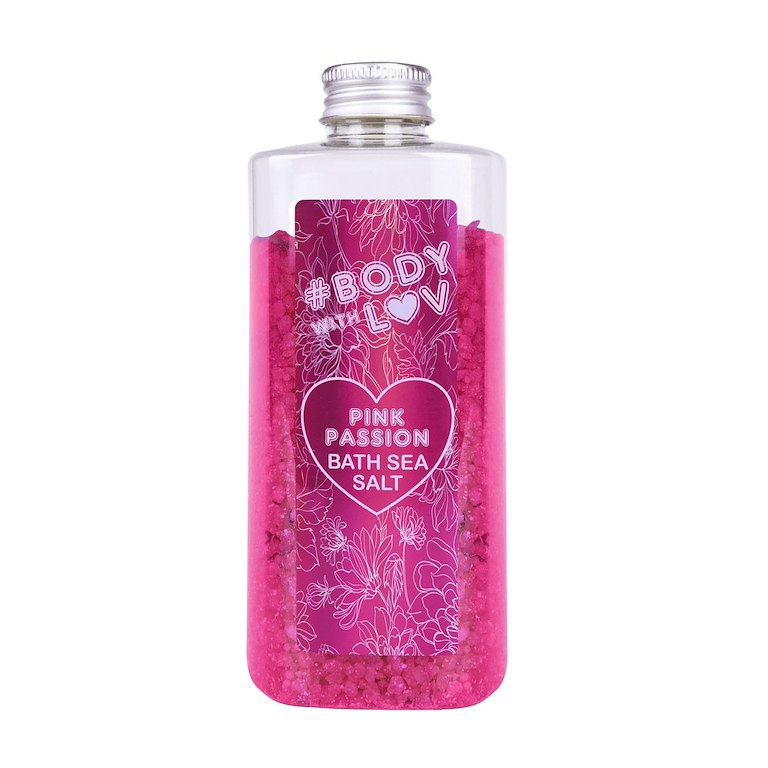 So za kupanje BODY WITH LUV Pink Passion 500g