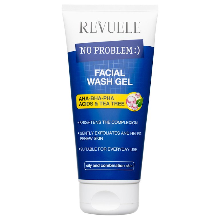 Piling gel za lice sa aktivnim ugljem REVUELE Charcoal 80ml